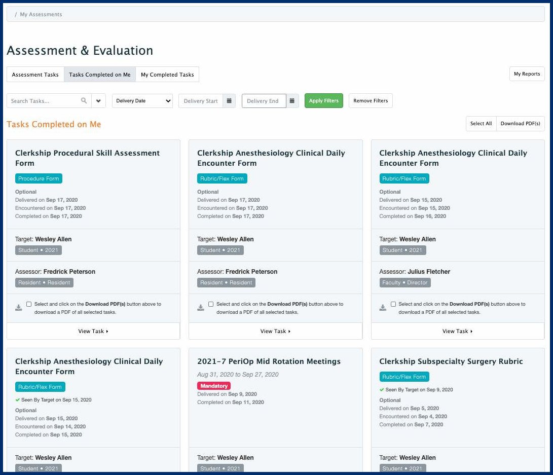 Learner Access to Assessment & Evaluation Tasks